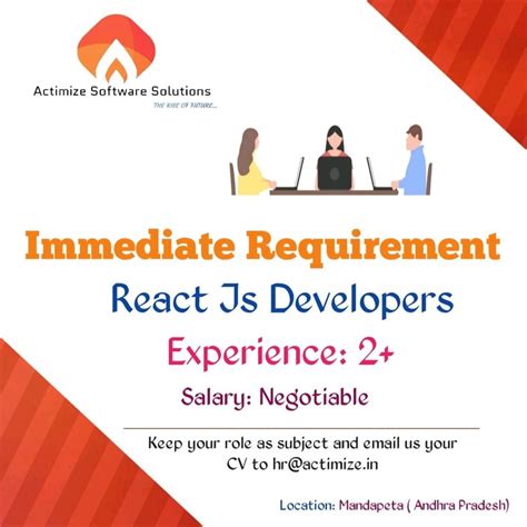 Vinod Kumar Nakka On Linkedin Hello Connections My Friend Is Hiring React Js Developer Minimum