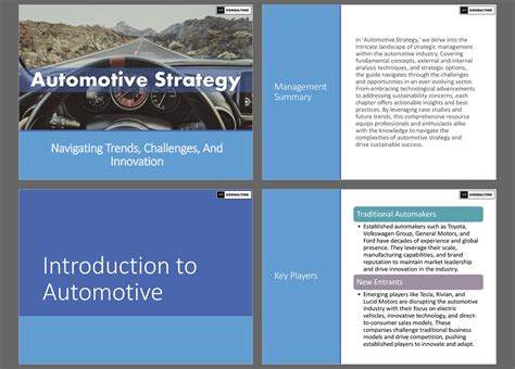 Automotive Strategy A Complete Guide Powerpoint Slideshow View