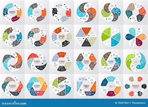Vector Circle Arrows Infographic Diagram Graph Presentation Chart Business Cycle Concept