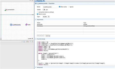 Simulation Calculated Percentile From Histogram Data Element In Anylogic Stack Overflow