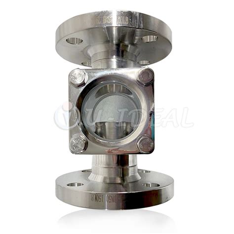 Flap Sight Glass Rotor Sight Flow Indicator Impeller Water Flow