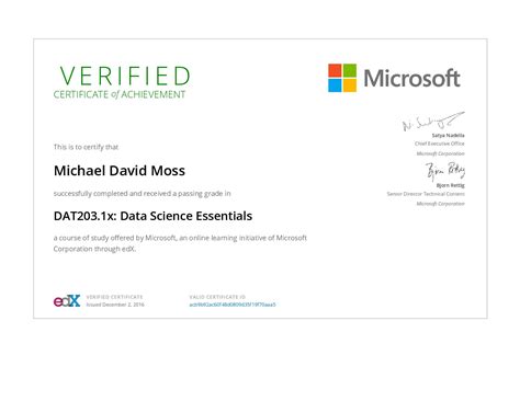 Data Science Essentials Michael D Moss Phd It Research And Data