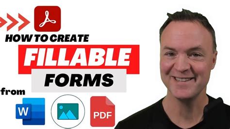 How To Convert Forms To Fillable Pdfs With Adobe Acrobat Pro Fillable Forms Adobe Acrobat