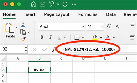 Nper Excel Calcular Plazos De Préstamo E Inversión Datacamp