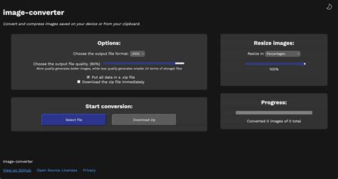 Github Dinoosauro Image Converter Convert And Compress Lots Of Image Formats Into Jpeg Png