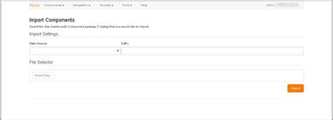 Import Components