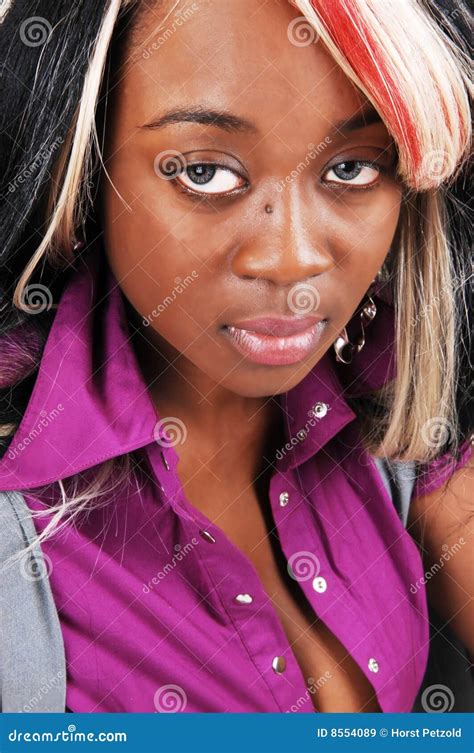 Face Shot Of Jamaican Girl Stock Image Image Of Feminine Health