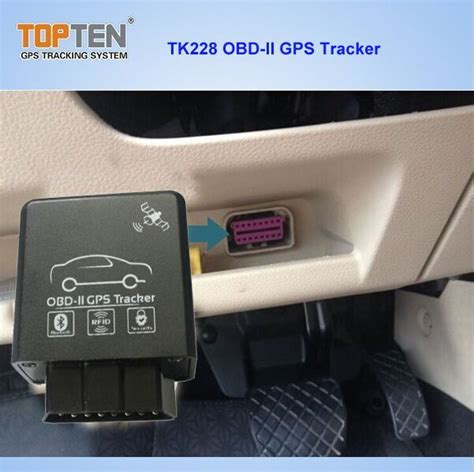J OBD II GPS Tracker With Diagnosis For Truck Cars GPS Tracker Factory