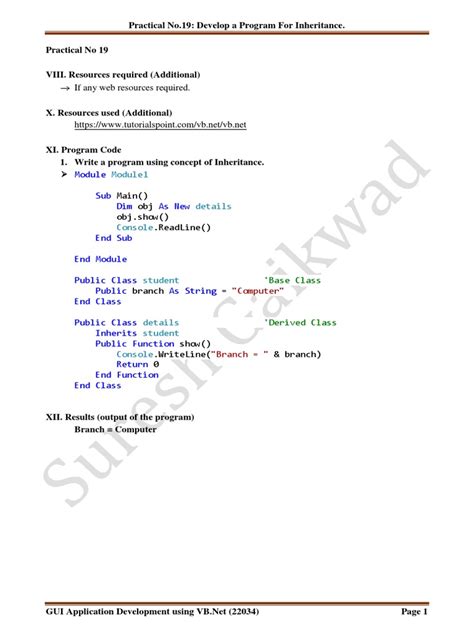 Practical No 19 Gad 22034 Pdf Computer Engineering Computing