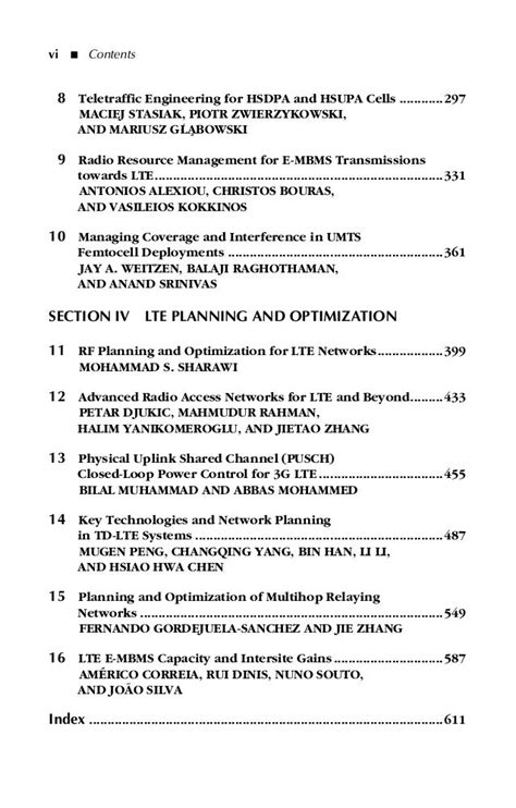 Evolved Cellular Network Planning And Optimization For Umts And Lte