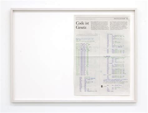 How To Turn Code Into Art Aram Bartholl