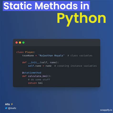 Object Oriented Programming In Python Methods In Python With Code