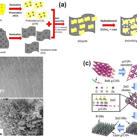 A Schematic Illustration Of The Synthesis Of Zno Rgo G C3n4 Composite Download Scientific