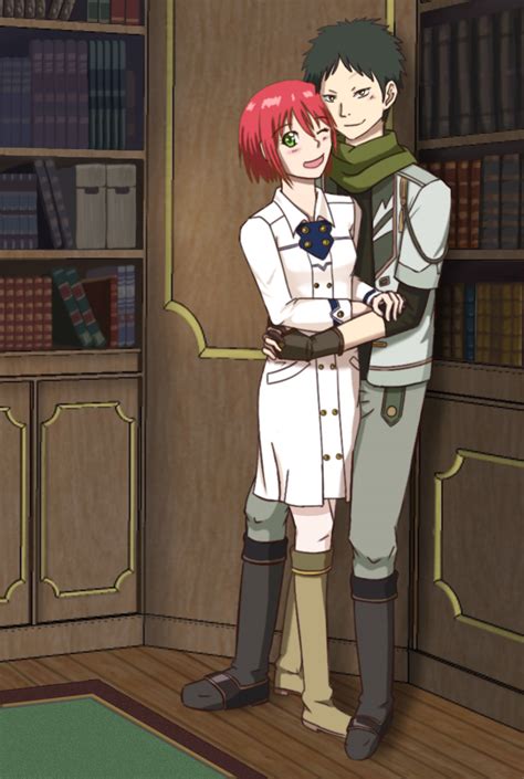 Akagami No Shirayuki Hime Shirayuki X Obi By Asilcrow On Deviantart