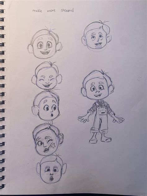 How Do I Make This Chracter Design Look More Like Young Orel My Brother Said He Needs To Look