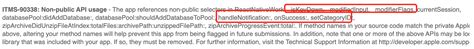 App Store Itms 90338 Non Public Api Usage《iskeydown Modifiedinput Modifierflags