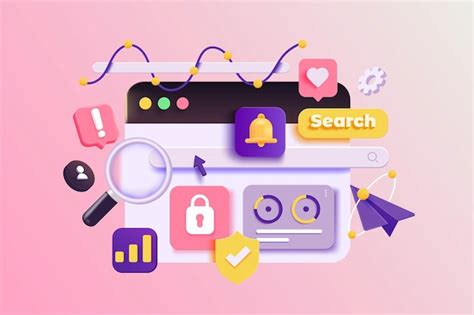 Premium Vector Modern 3d Illustration Of Seo