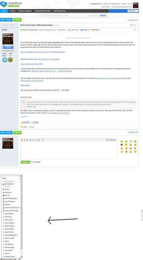 How Do I Position An Iframe Via Javascript Code As A Bookmarklet Stack Overflow