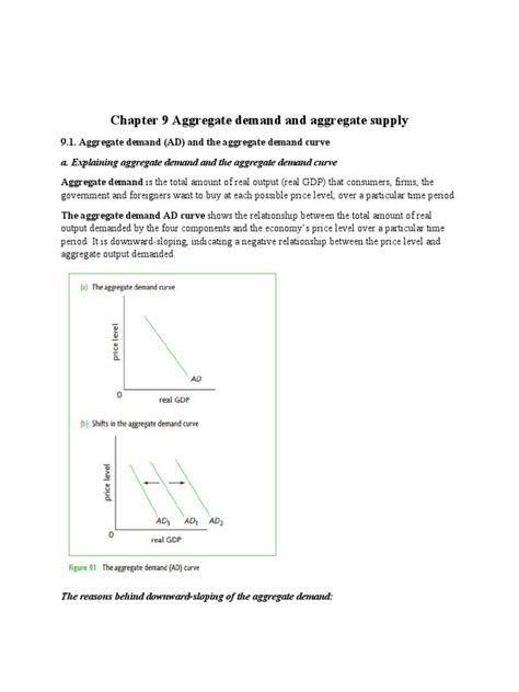 Chapter 9 Aggregate Demand And Aggregate Supply Download Free Pdf