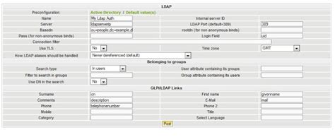 Glpi Ldap Authentication Setup Linux How To