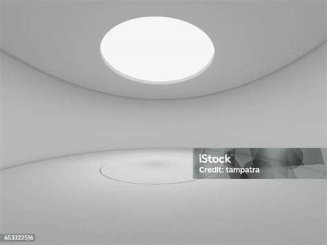 3d 렌더링 흰색의 추상 디자인 공간 그림 인테리어 0명에 대한 스톡 사진 및 기타 이미지 0명 3차원 형태 개념과 주제 Istock