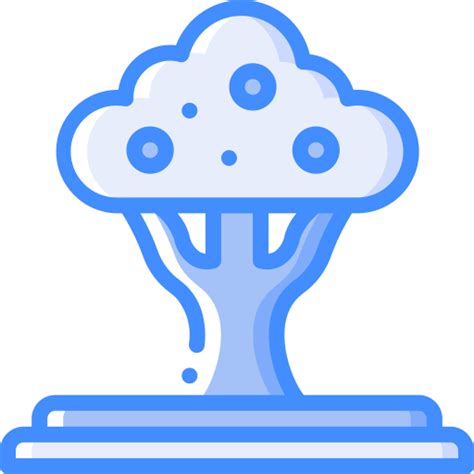 Tree Basic Miscellany Blue Icon