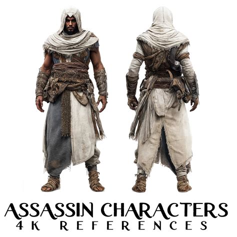 Artstation 510 Male Assassin Characters Reference Image Pack V148 4k