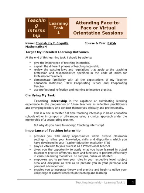 Learning Task 1 Ready To Print Pdf