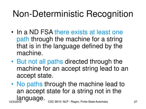 Csc Nlp Regex Finite State Automata Ppt Download
