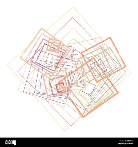 Abstract Conceptual Geometric Square Rectangle Pattern Good For Web Page Graphic Design