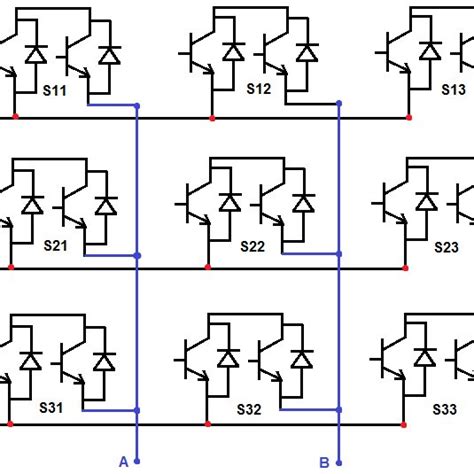 Matrix Converter With Bi Directional Switch Download Scientific Diagram