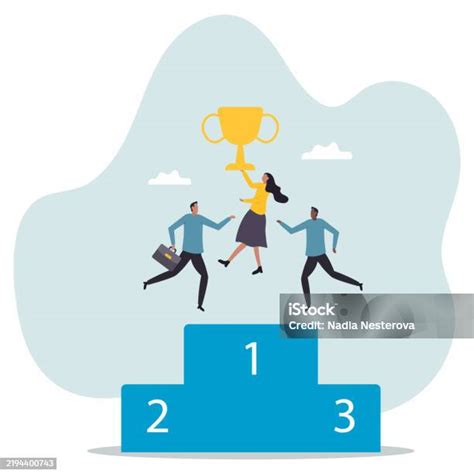 팀 성공은 함께 승리 팀워크 또는 협력을 통해 목표를 함께 달성하고 그룹 우승자 또는 팀 승리비즈니스 개념플랫 캐릭터 경영자에 대한 스톡 벡터 아트 및 기타 이미지 Istock