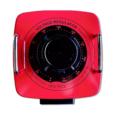 2Volteq 2KVA Variac Variable Transformer 0 250V AC Output Single Phase 220V AC Input