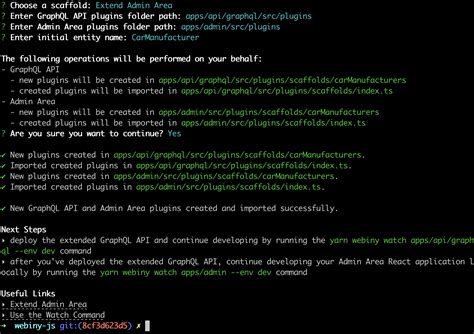 Get Started New App Tutorial Admin Area 539x Webiny Docs