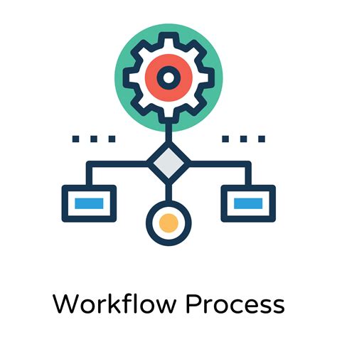 Trendy Workflow Process 16761362 Vector Art At Vecteezy