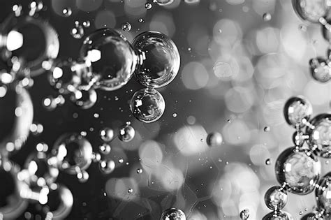 Premium Photo Abstract Monochrome Bubbles Texture Seamless
