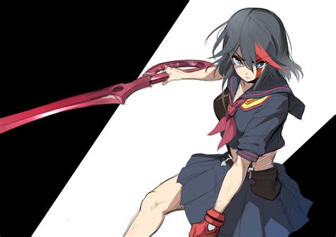 Matoi Ryuuko And Senketsu Kill La Kill Drawn By Yananekoarashi