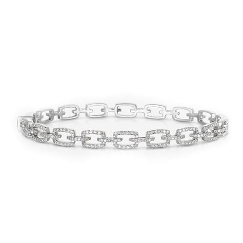 Diamond Chain Link Bracelet Armans Fine Jewellery Sydney