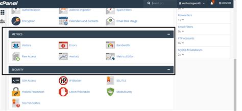 CPanel Statistics Metric Tutorial Web Hosting World
