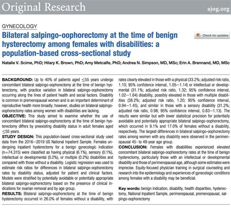 Christopher Robinson On Linkedin Bilateral Salpingo Oophorectomy At