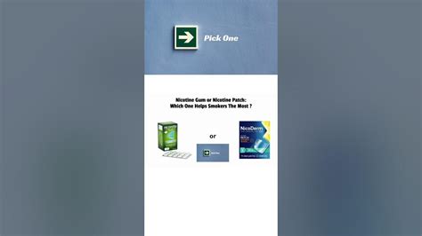 Nicotine Gum Or Nicotine Patch Which One Helps Smokers The Most Youtube