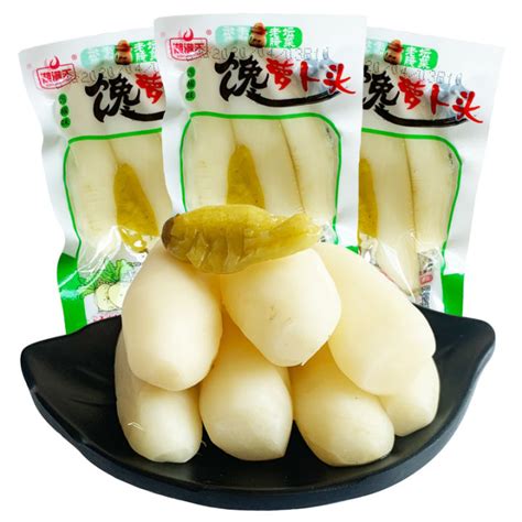 【huadong Store】lobak Jeruk Lada Panas Dan Masam Rangup Pembuka Selera