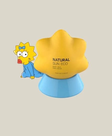 The Simpsons Sunscreen Packaging