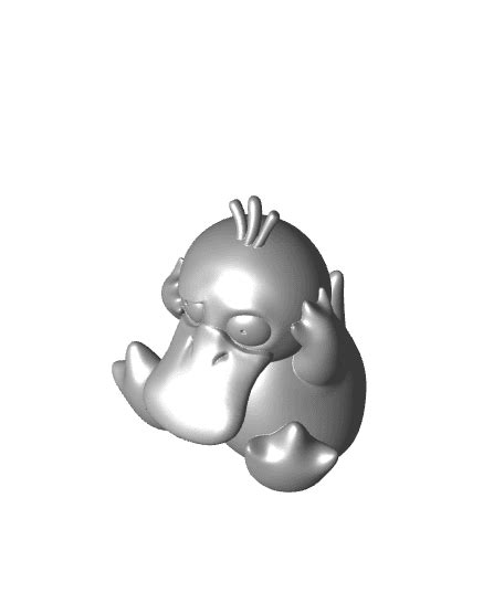Psyduck Pokemon Fan Art 3d Model By Printedobsession On Thangs