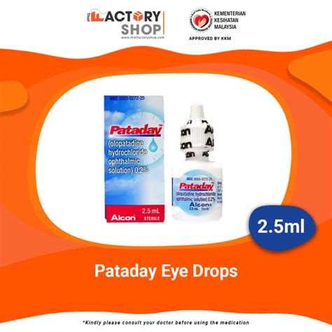 Pataday Eye Drops Singapore Fast Delivery 100 Authentic