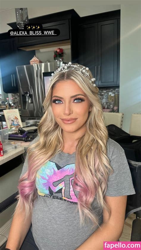 Alexa Bliss Wwe Alexablisswwe Nude Leaked Onlyfans Photo 516