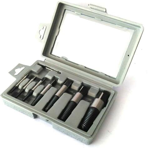 Set Of 8 Tapered Screw Extractor Conical Extractor For Bolts Screws