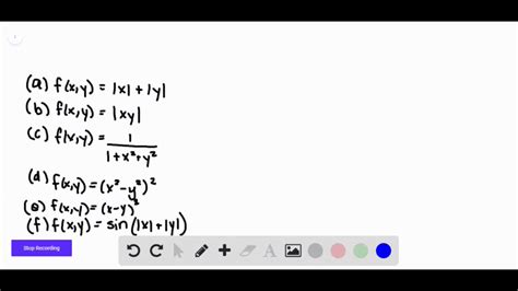Solvedmatch The Function With Its Graph Labeled I Vi Give Reasons