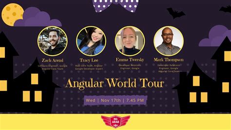 Angular World Tour Youtube