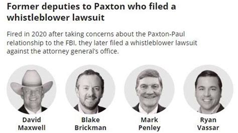 Whos Who Key Players In Ken Paxton Impeachment Trial